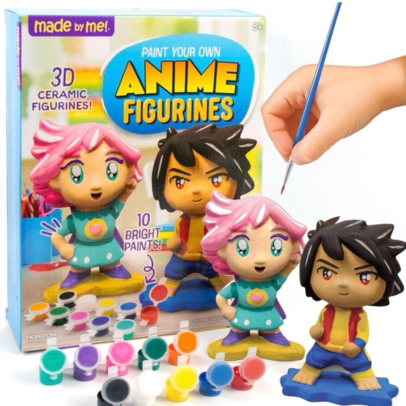 Toys | Paint Your Own Anime Figurines 3d Ceramic Figurines | Poshmark